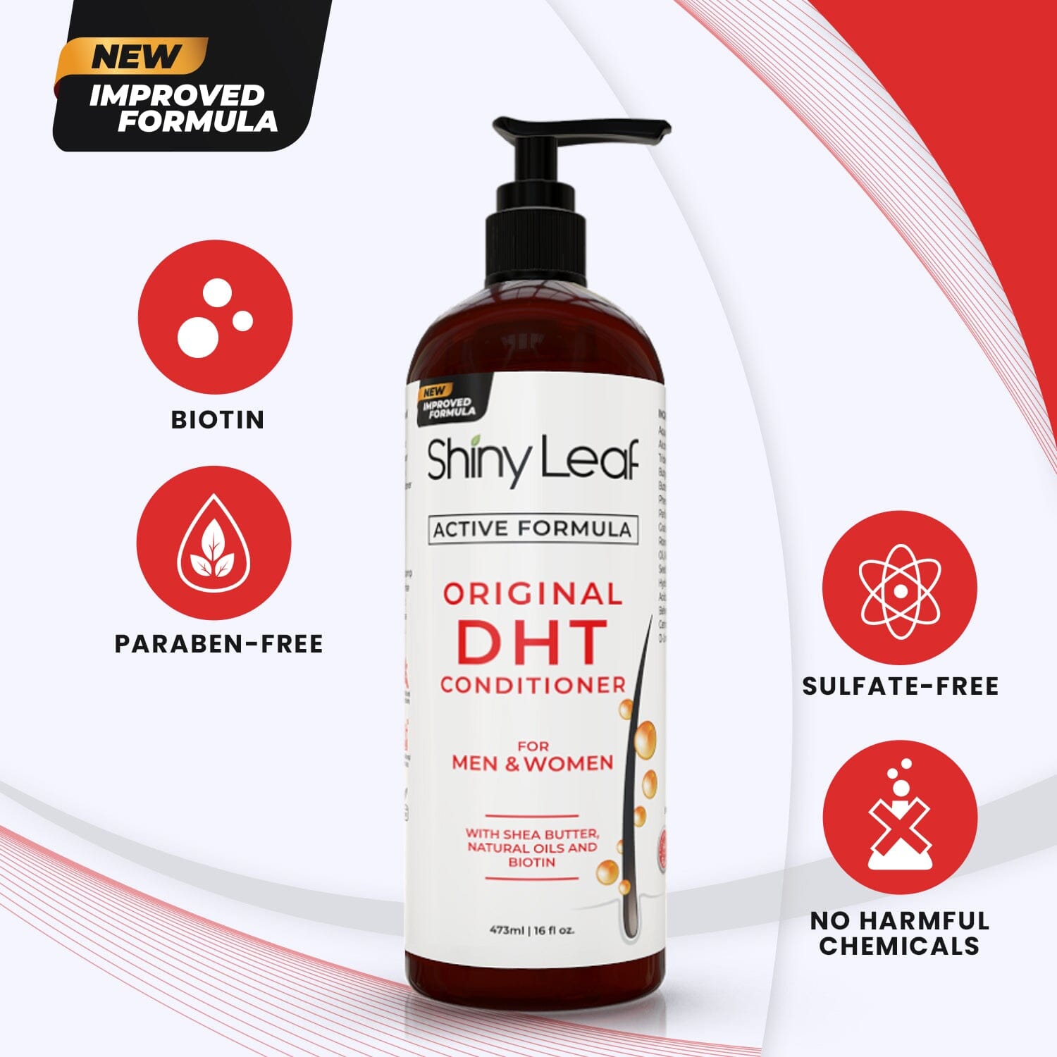DHT Original Shampoo and Conditioner | Shiny Leaf