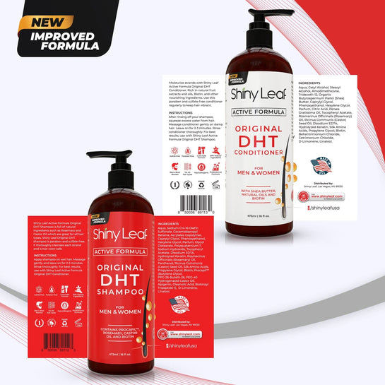 DHT Original Shampoo and Conditioner | Shiny Leaf
